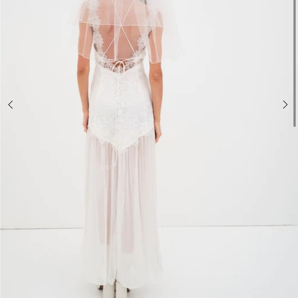 For Love And Lemons | Dresses | Nwot For Love And Lemon Nicola Bridal ...